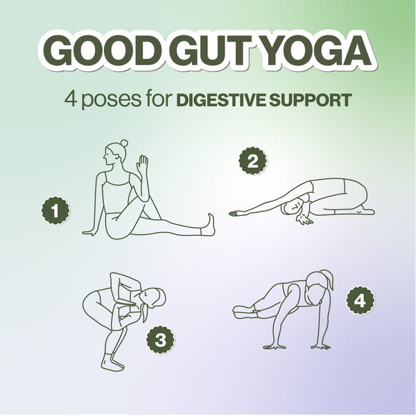 4 Yoga Poses for Digestive Support