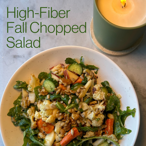 High-Fiber Fall Chopped Salad